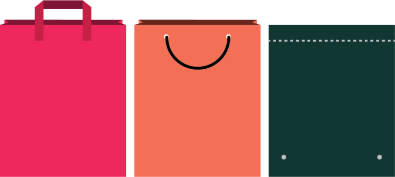 Flexi Loop Handle Plastic Carrier Bags - Smart Carrier Bags